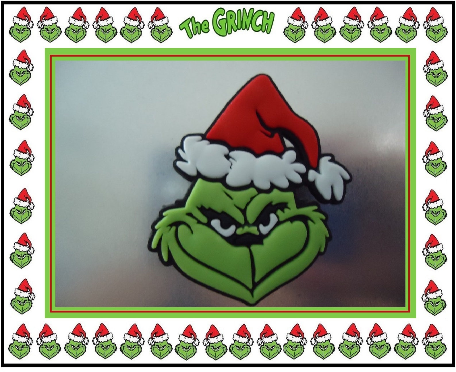 10 Grinch Magnets Frig Magnets Christmas Magnets the Grinch Stole ...