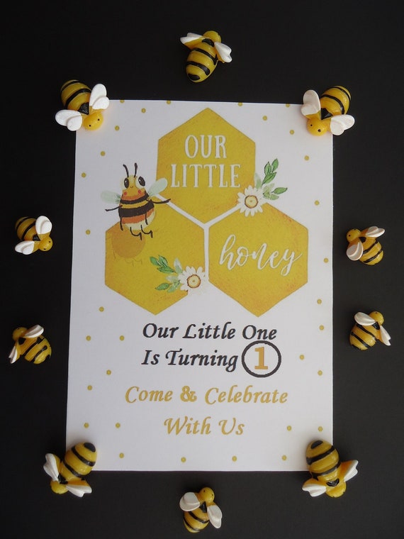 Refrigerator Magnets Set of 5 cute bumblebee magnets Kitchen Décor etna ...