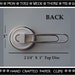 Paper Clips Days of the Week Cool Office Gift BFF Gift Teacher Gift (7 ...