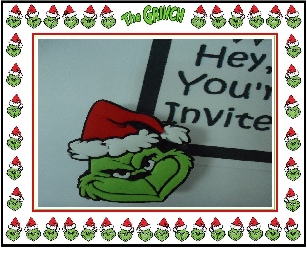 10 Grinch Magnets Frig Magnets Christmas Magnets the Grinch Stole ...