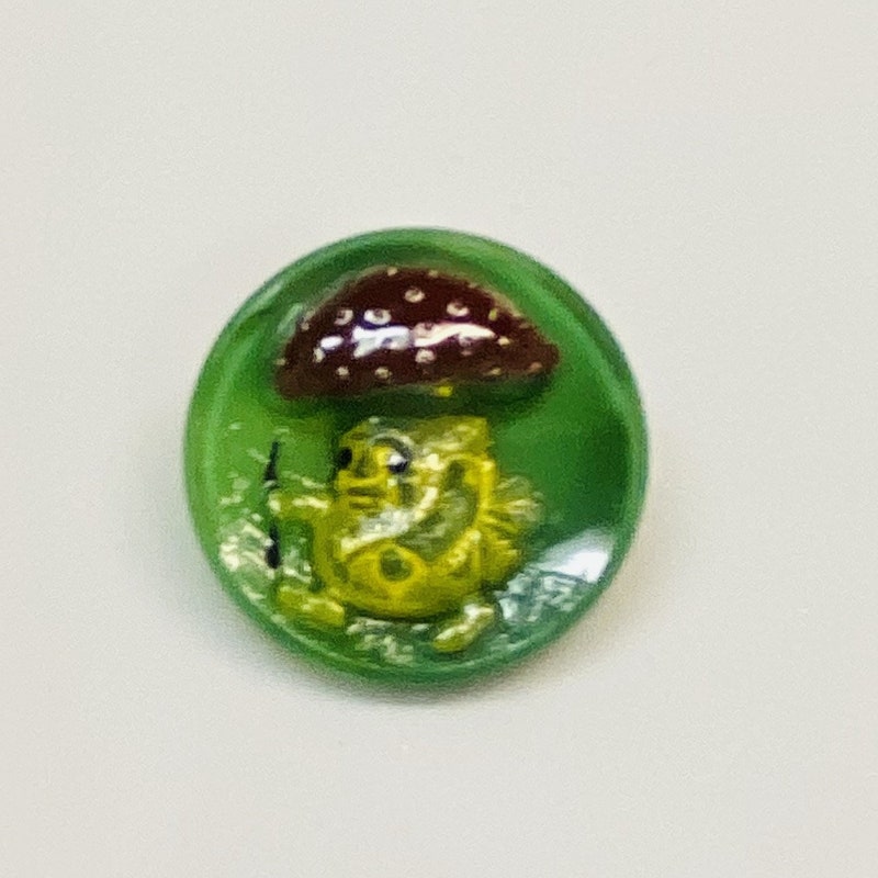 Yellow Mushroom Buttons - Etsy