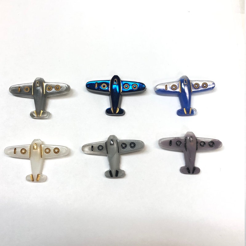 Airplane Buttons - Etsy