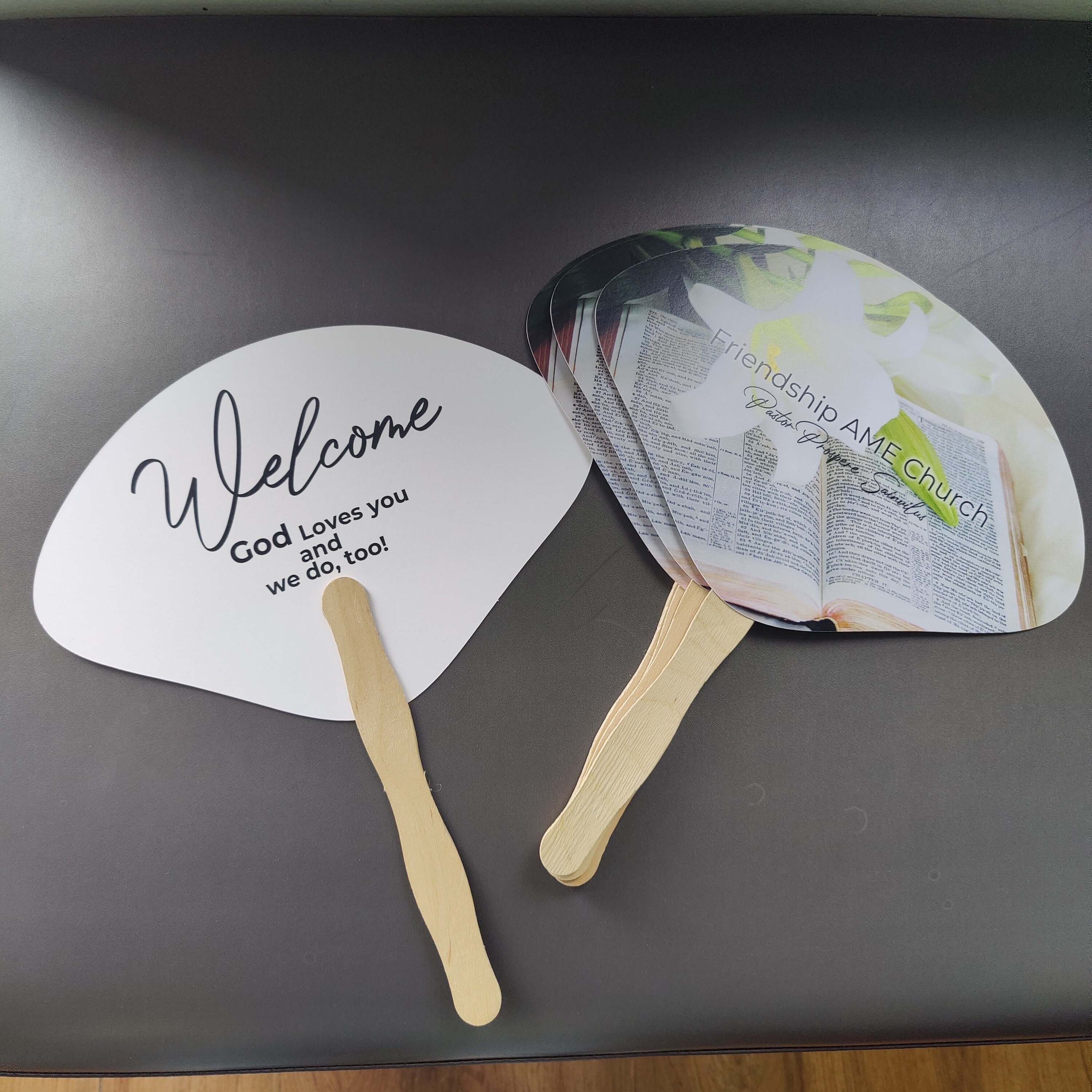 Custom Church Fans - Fast Shipping - Etsy