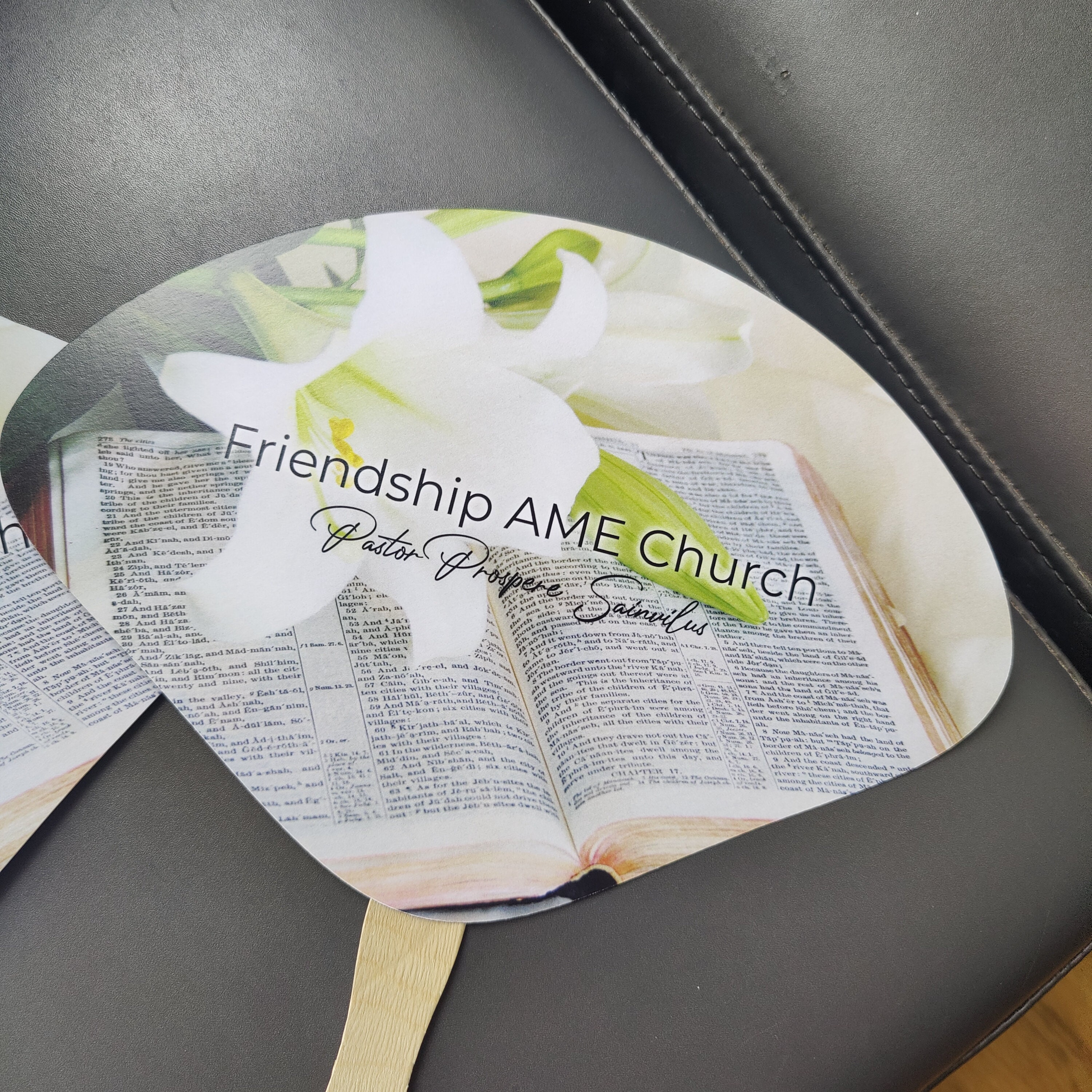 Custom Church Fans - Fast Shipping - Etsy
