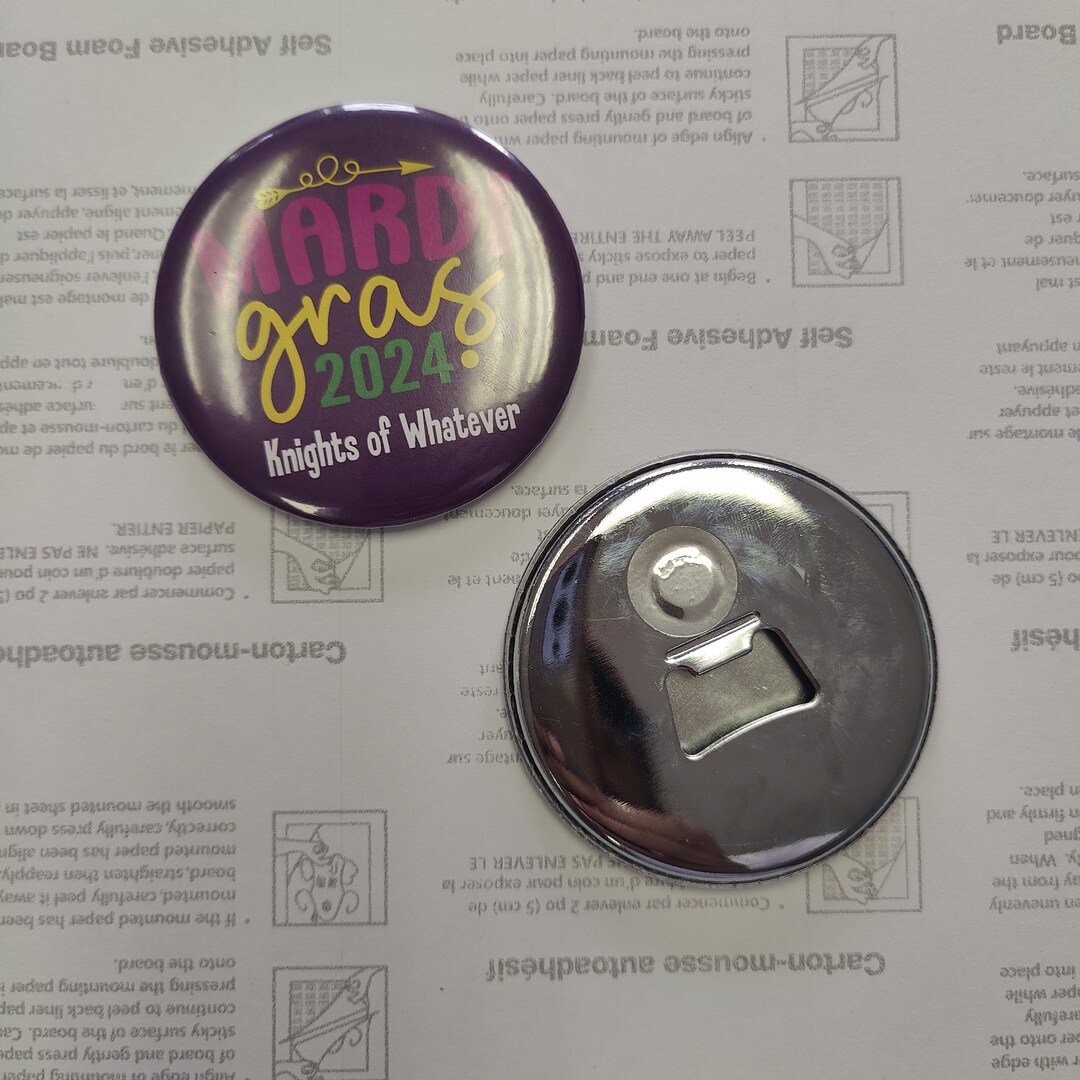Custom 3inch Circle Fridge Magnet and Bottle Opener. Any Design Free ...