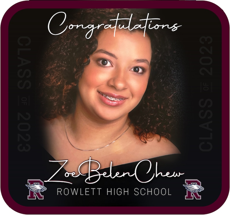 Custom Photo Graduation Fans - Fast Shipping - Etsy