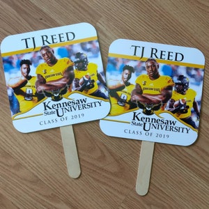 Custom Photo Graduation Fans - Fast Shipping - Etsy