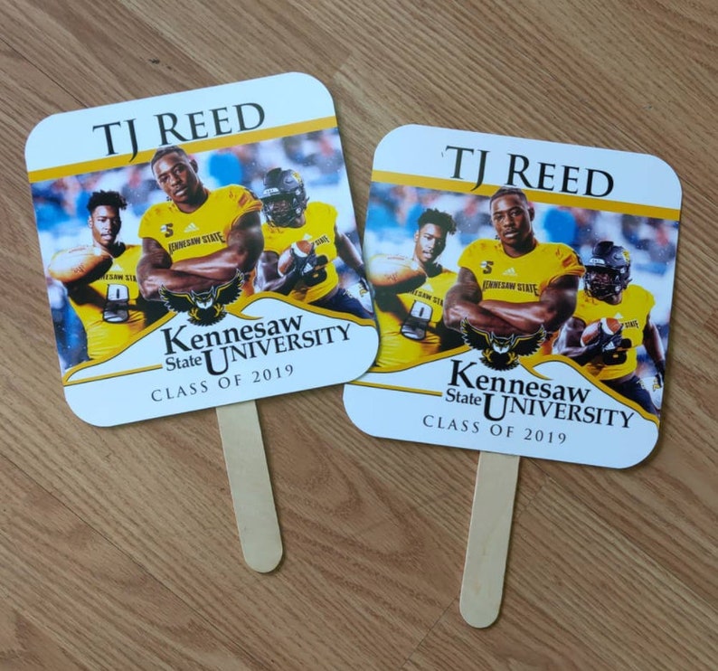 Custom Photo Graduation Fans - Fast Shipping - Etsy