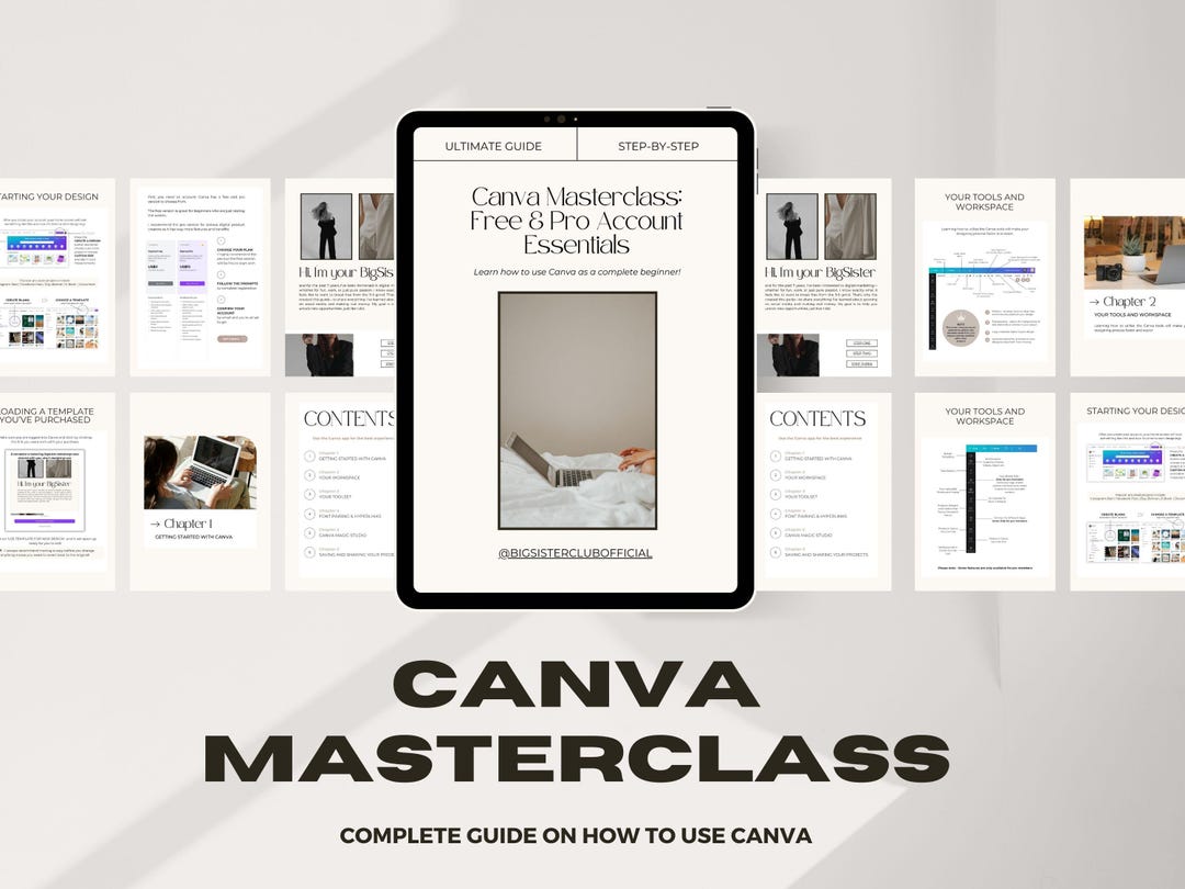 Canva Masterclass: Complete Guide on How to Use Canva, Pro Features, and Essential Tips – Your ...
