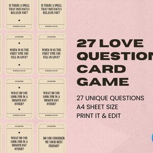 Printable Date Night Cards | Relationship Conversation Starters ...