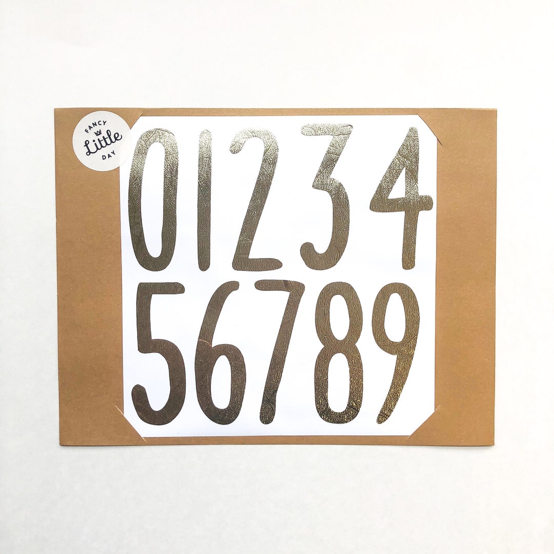 Application in Removable Vinyl 2022 and Sequence of Numbers From 0 to 9 ...