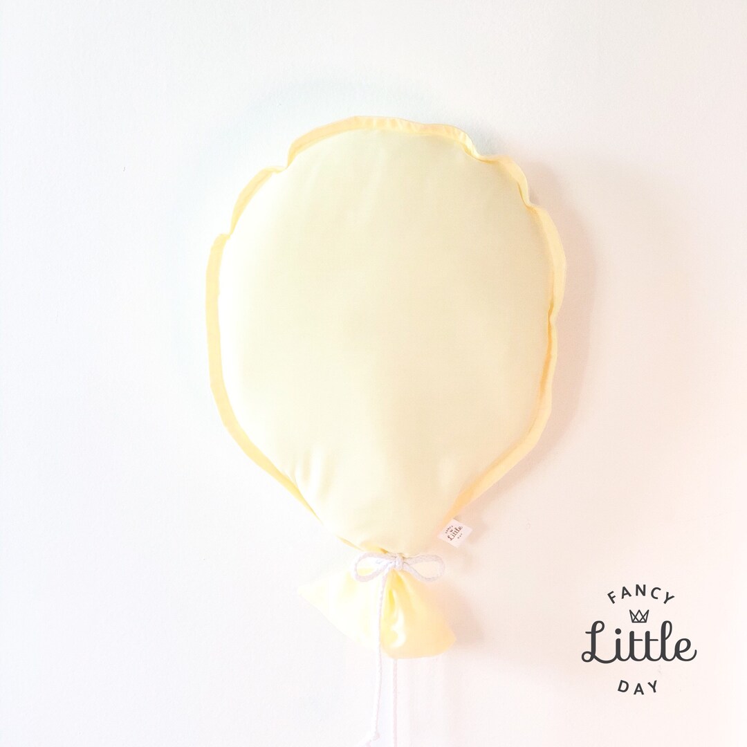 Pale Yellow Party Wall Balloons: Fabric Balloon for Decorating. Fancy ...