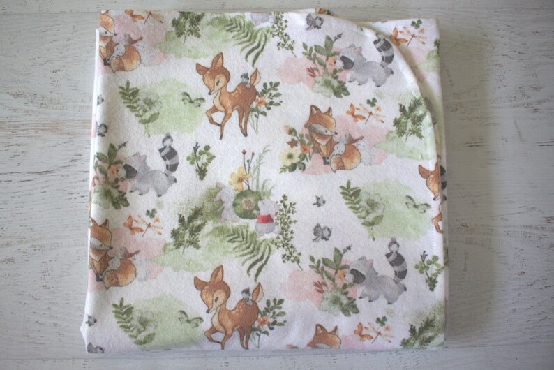 Receiving Blanket/swaddling Blanket/stroller Blanket/and Burp Cloth ...