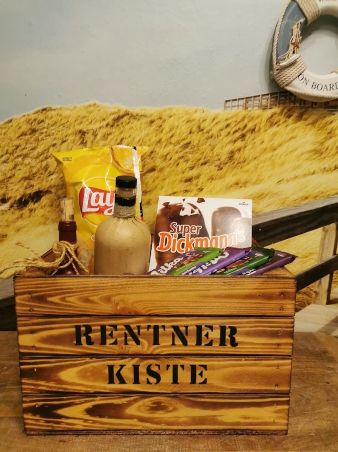 Geschenk Rente Rentner Ruhestand Abschiedsgeschenk Kollegen ...