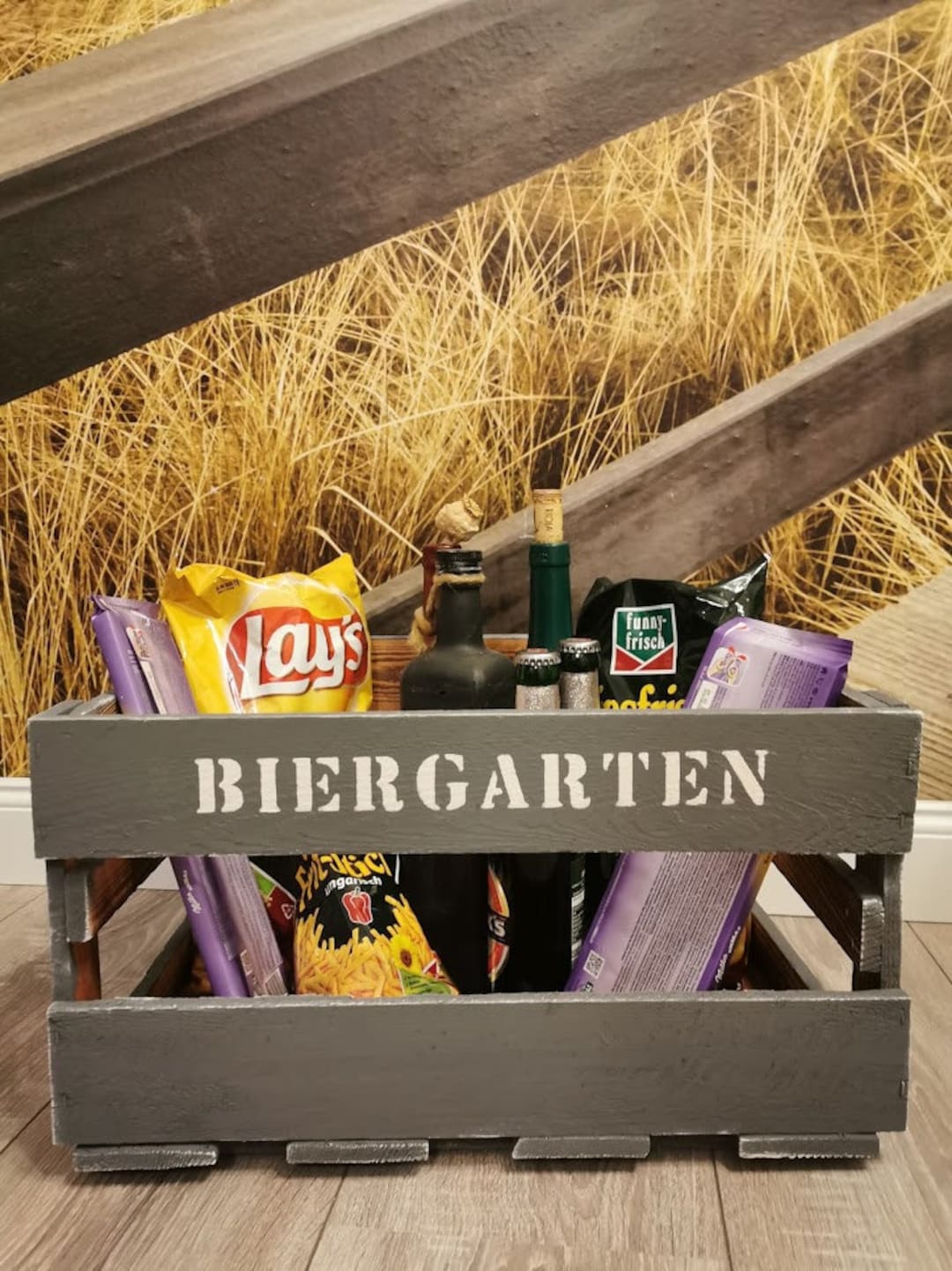 Beer Garden,gift for Men,wooden Box,bottle Box,gift Box,storage Box ...