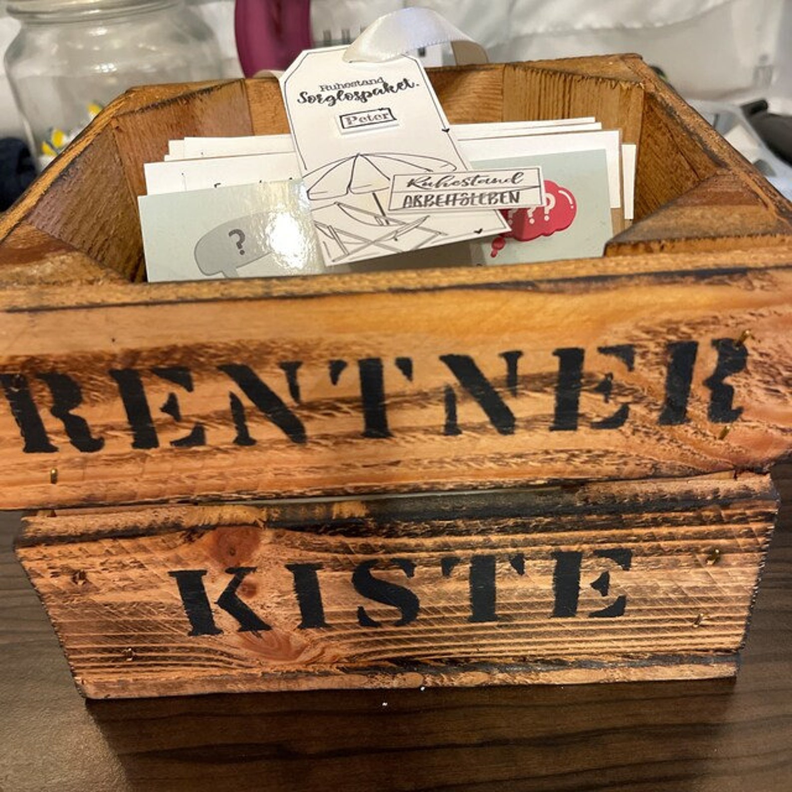 Geschenk Rentner Ruhestand Abschiedsgeschenk Renteneintritt - Etsy.de