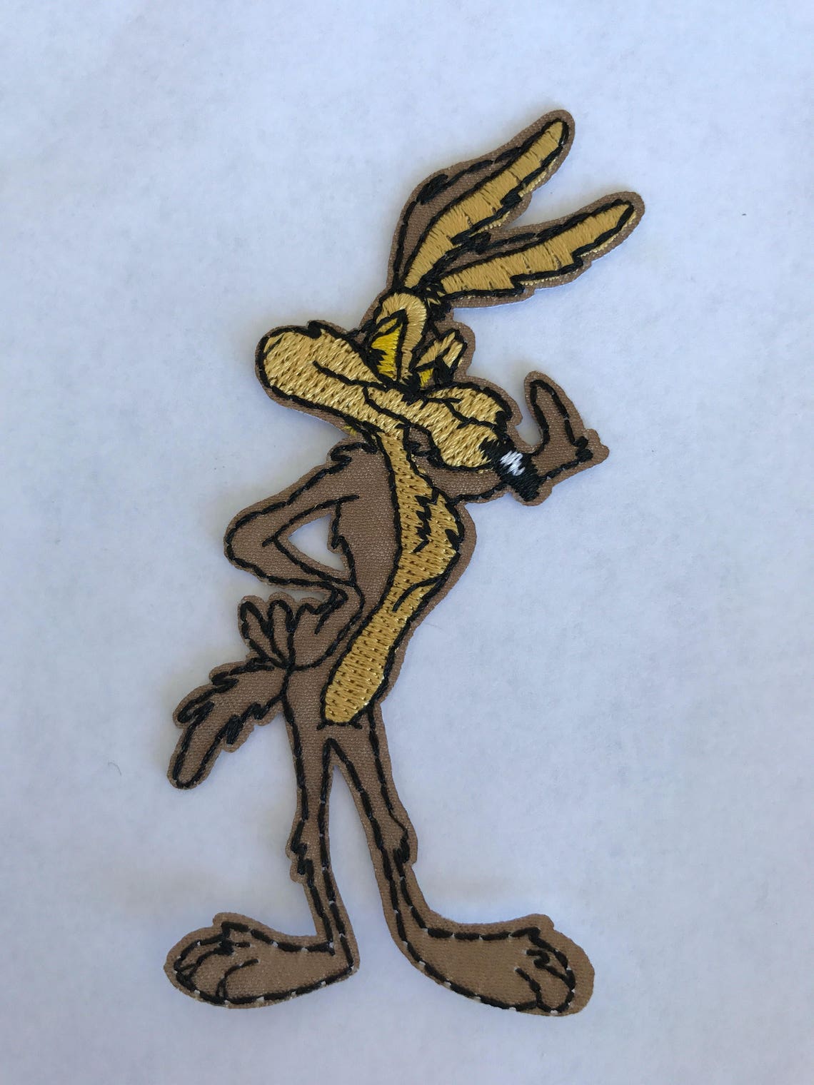 Wile E Coyote and Roadrunner Inspired Iron on Patch Birthday - Etsy