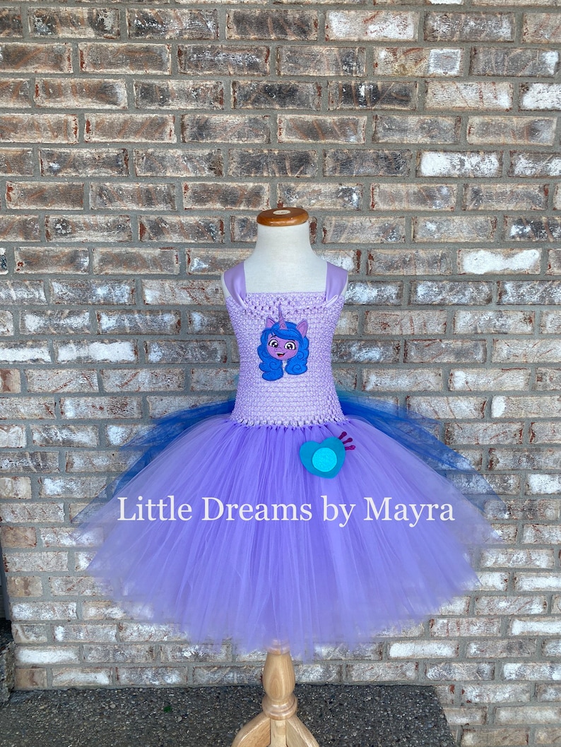 Izzy Moonbow Inspired Tutu Dress, My Little Inspired Tutu Dress - Izzy ...