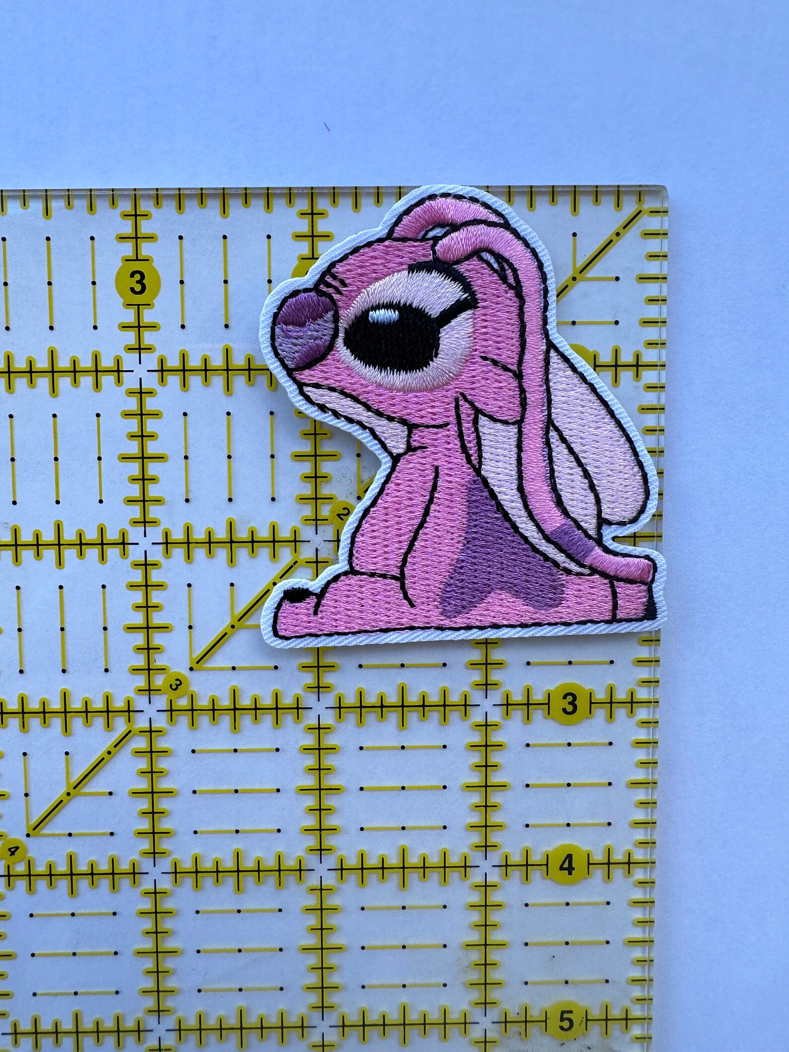 Stitch Iron on Inspired Embroidery Patch, Stitch Inspired Iron on Patch ...