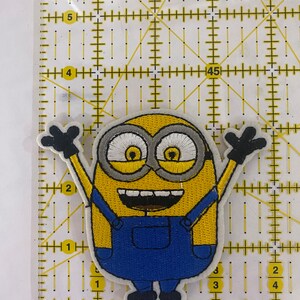 Minions Iron on Inspired Patch, Minions Xmas Inspired Patch - Etsy