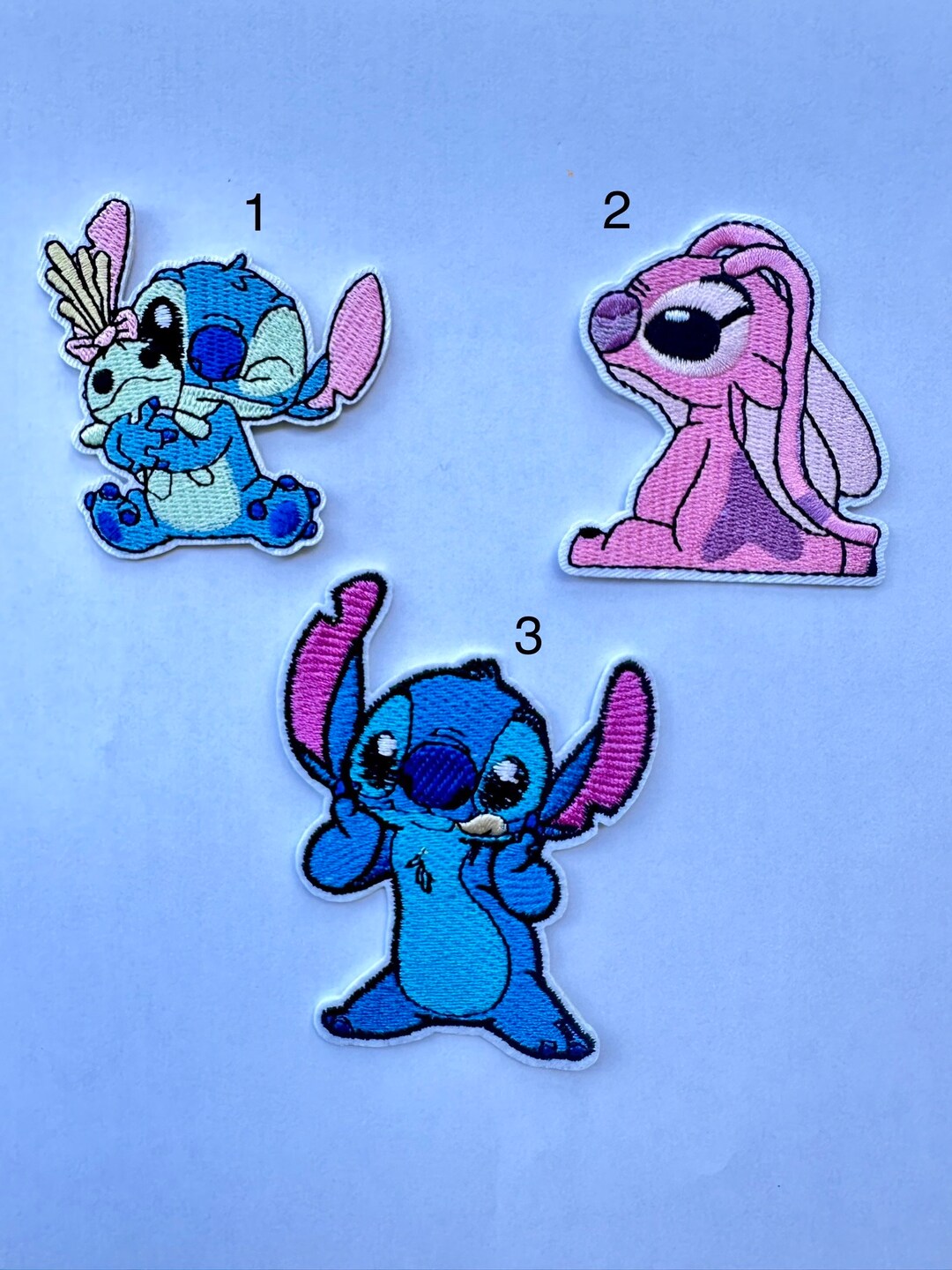 Stitch Iron on Inspired Embroidery Patch, Stitch Inspired Iron on Patch ...