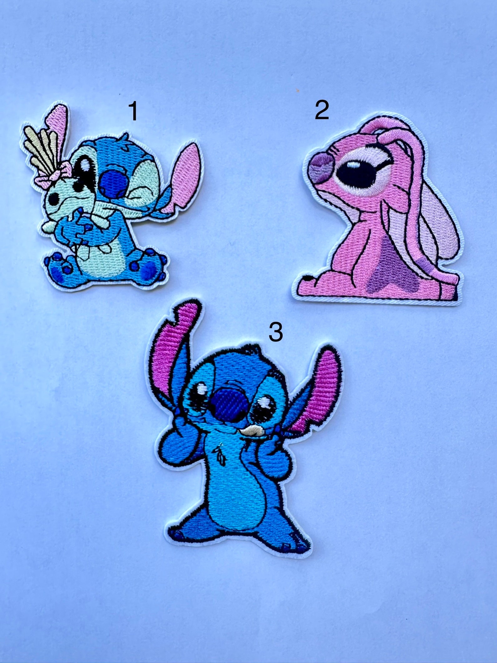 Stitch Iron on Inspired Embroidery Patch, Stitch Inspired Iron on Patch ...