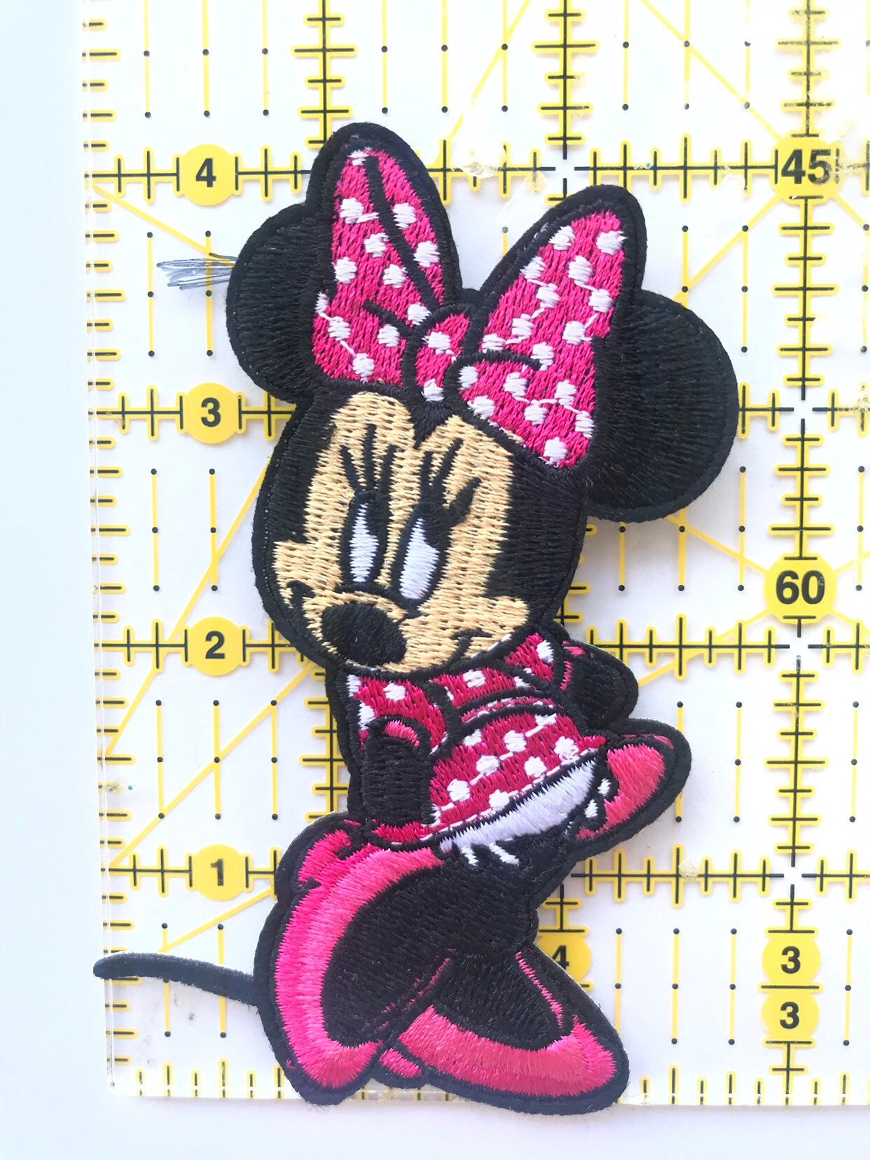 Minnie Mouse Inspired Iron on Patch | Etsy