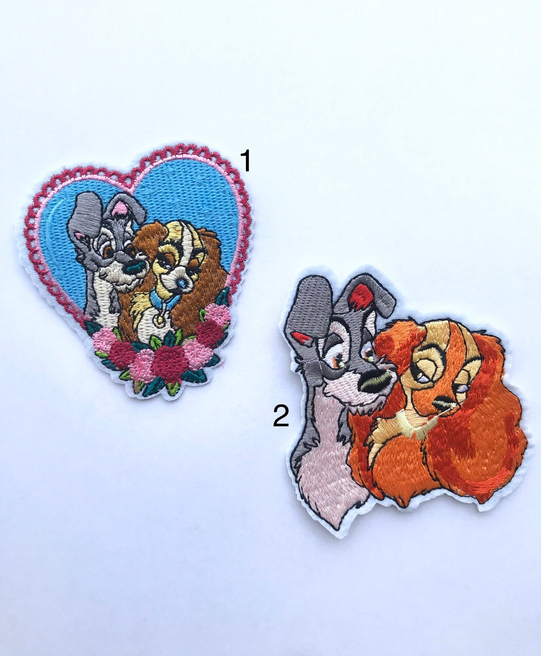 The Lady and the Tramp Inspired Iron on Patch - Etsy