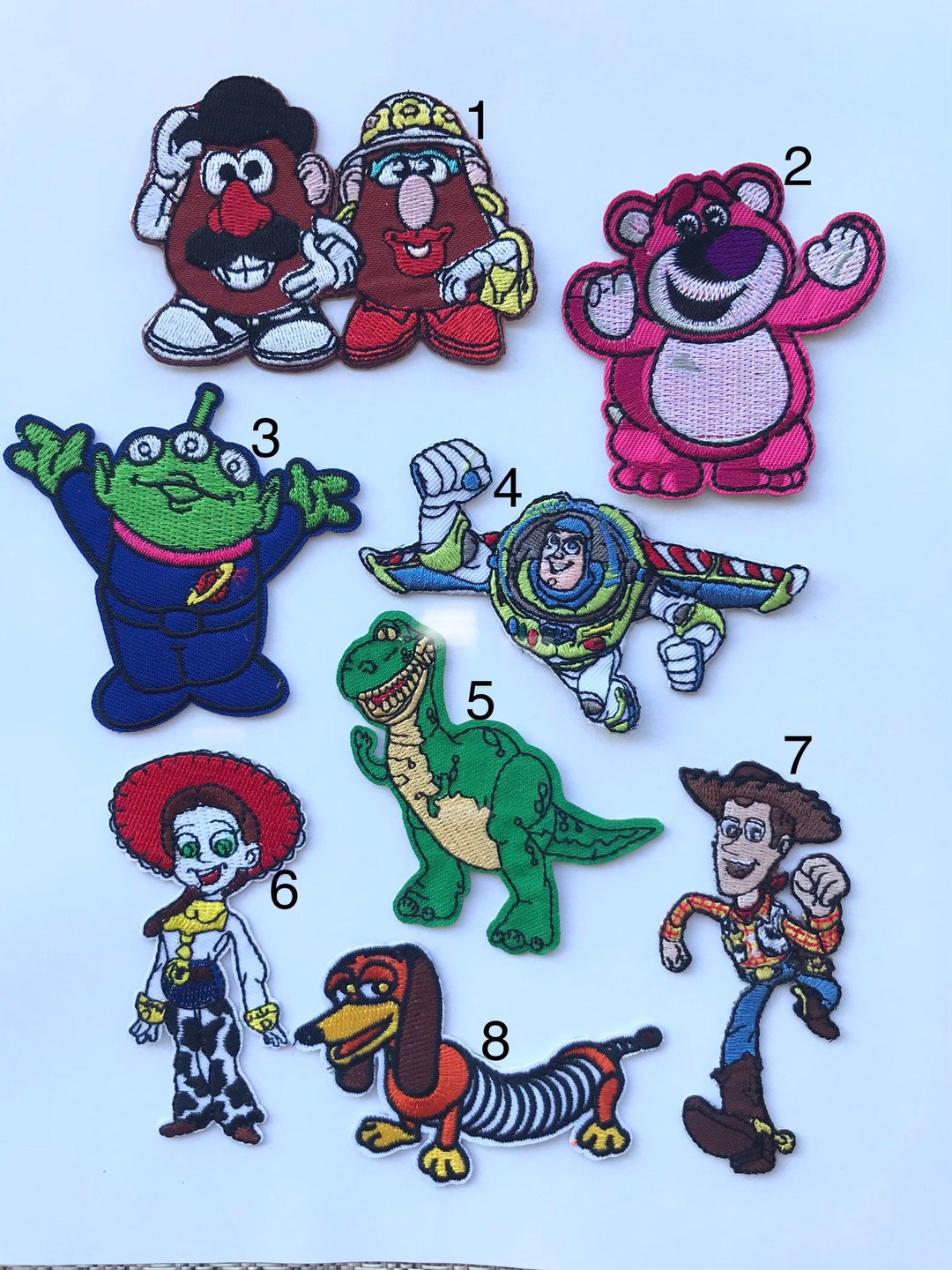 Toy Story Inspired Iron Patch, Toy Story Embroidery Patch Inspired, Toy ...