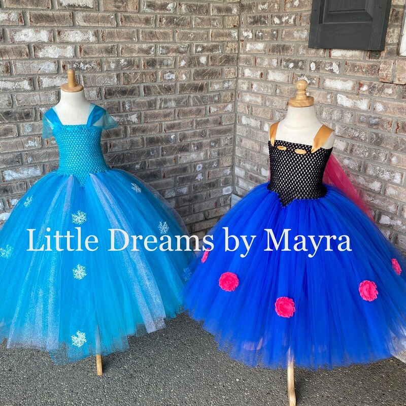 Elsa Tutu Dress - Etsy