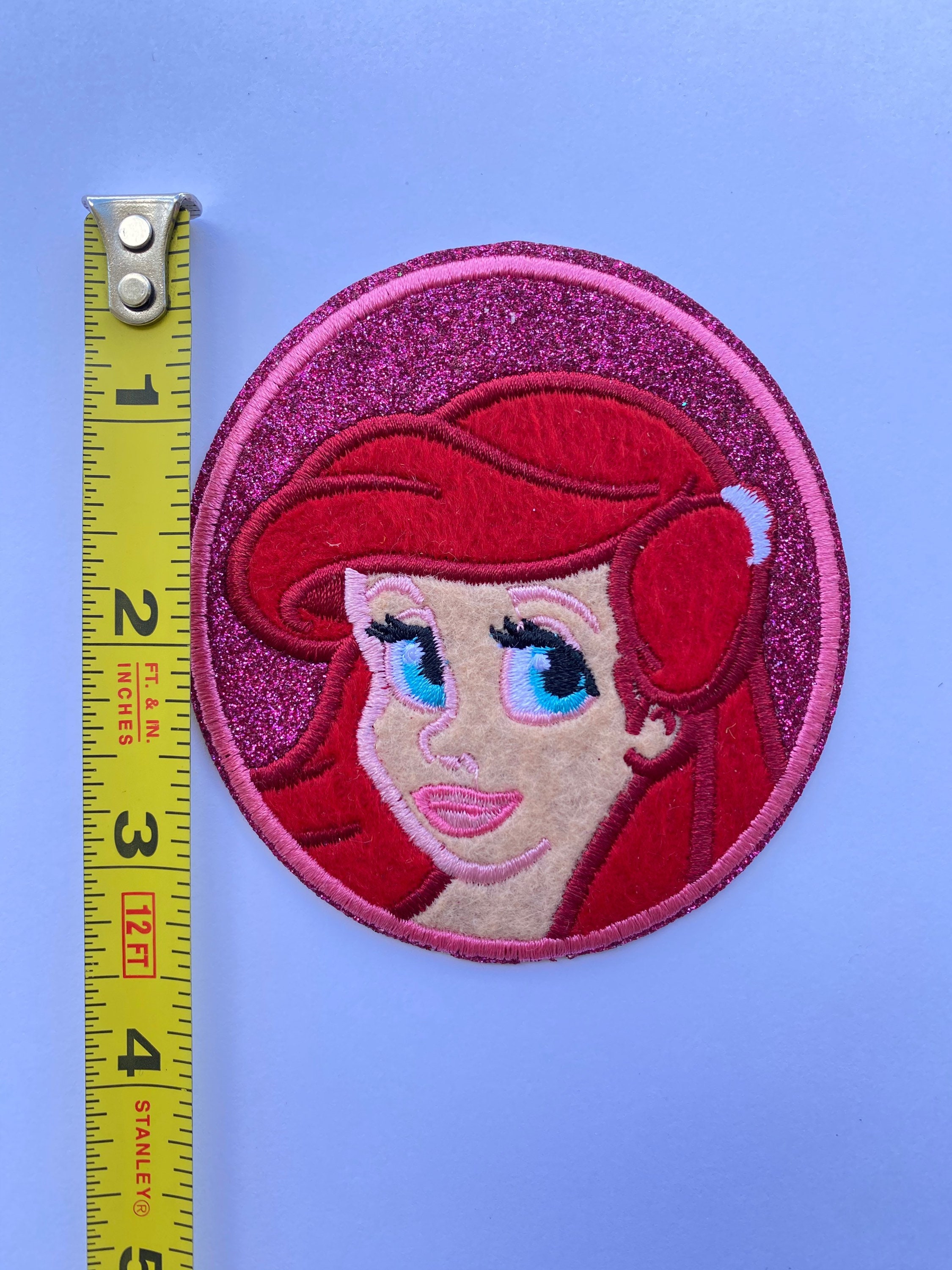Ursula Inspired Iron on Patch, Ariel the Little Mermaid Iron on Patch ...