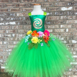 Te Fiti Inspired Costume, Tefiti Moana Inspired Tutu Dress, Princess ...