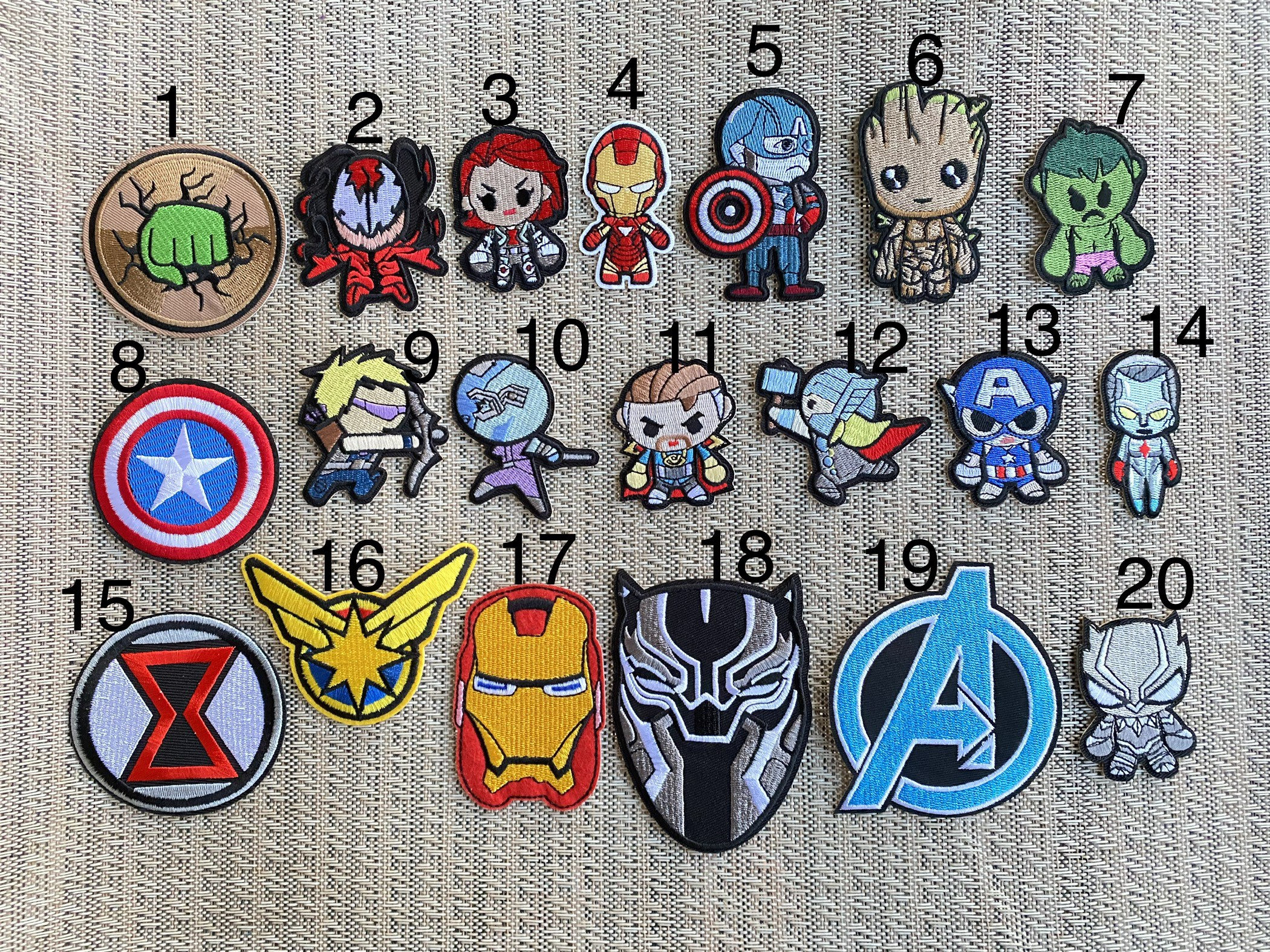 Super Hero Inspired Iron on Patch Super Hero Birthday Party - Etsy