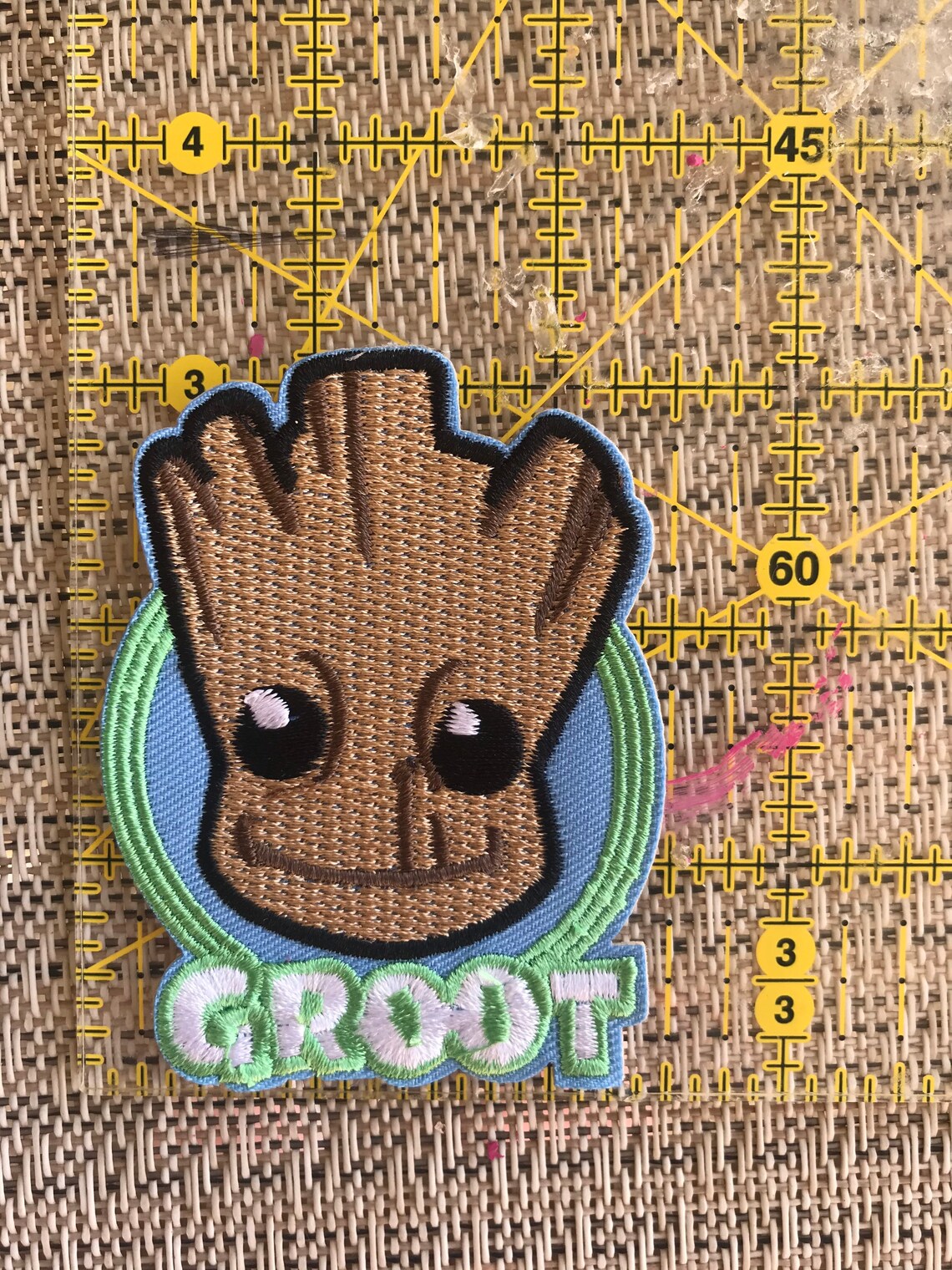 Baby Groot Inspired Iron on Patch Super Hero Birthday Party | Etsy