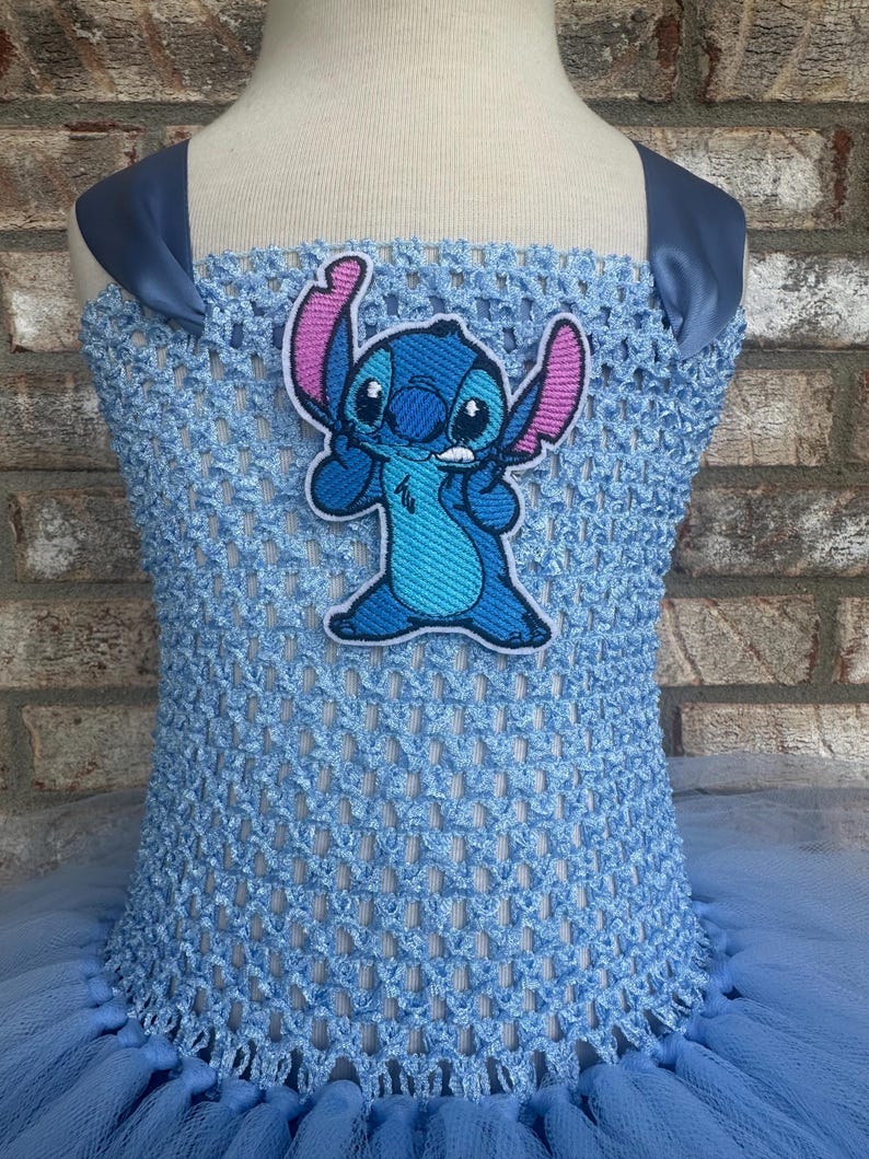 Stitch Inspired Tutu Dress, Lilo and Stitch Inspired Birthday Party ...