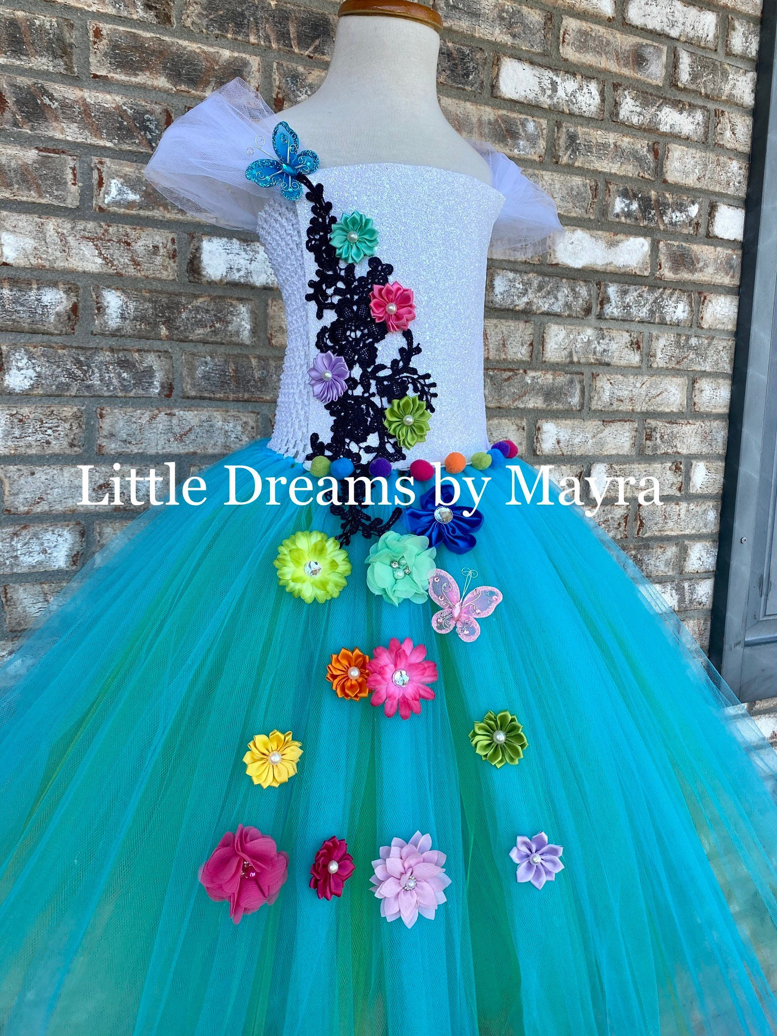 Encanto Inspired Tutu Dress and FREE Bag Maribel Inspired - Etsy