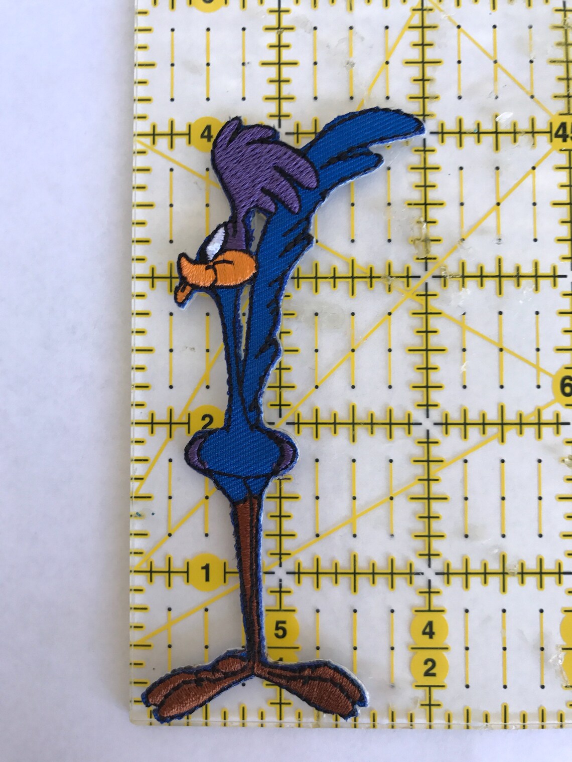 Wile E Coyote and Roadrunner Inspired Iron on Patch, Birthday Party ...