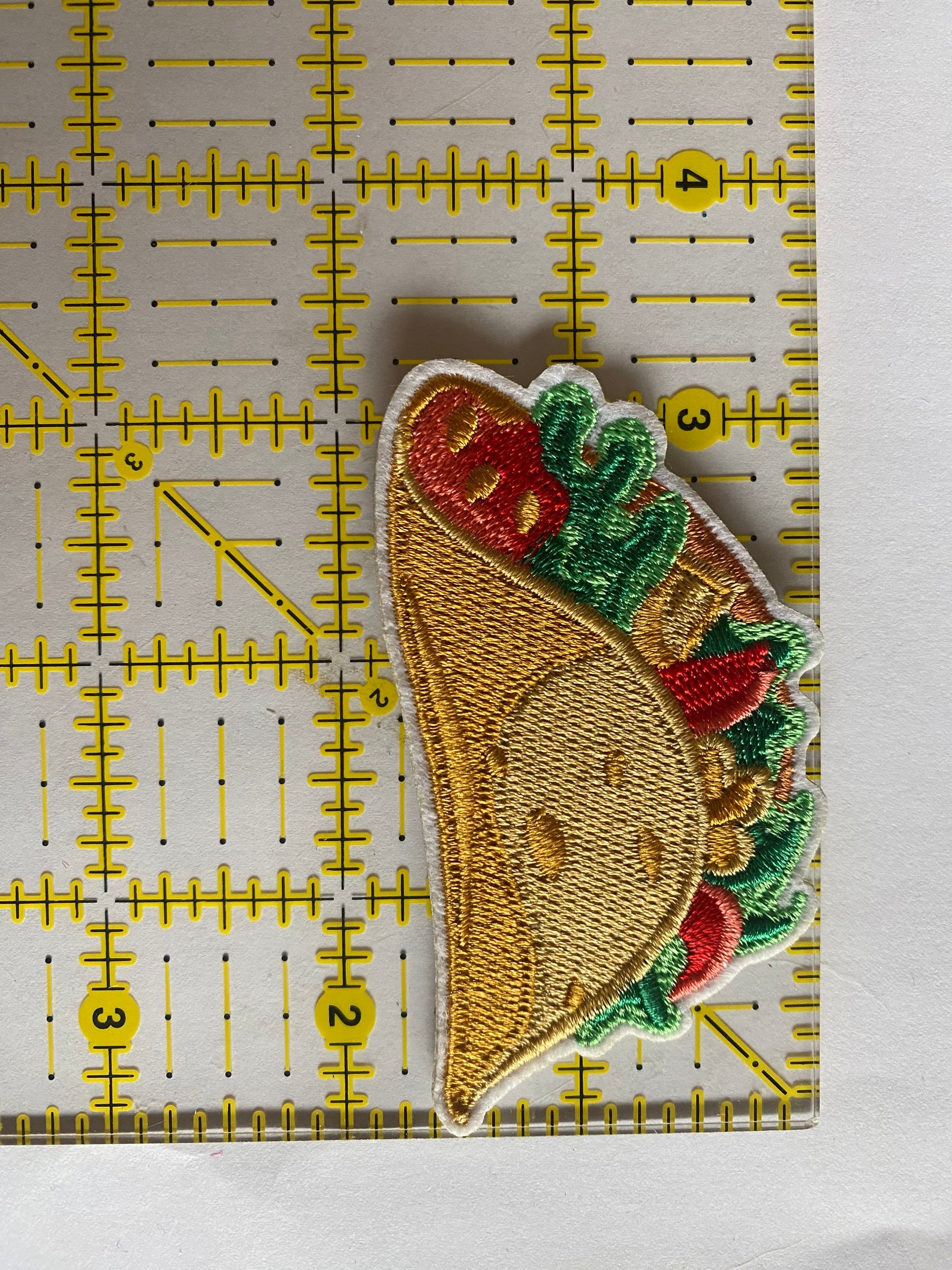 Sombrero Iron on Inspired Embroidery Patch, Taco Iron On, Taco Tuesday ...