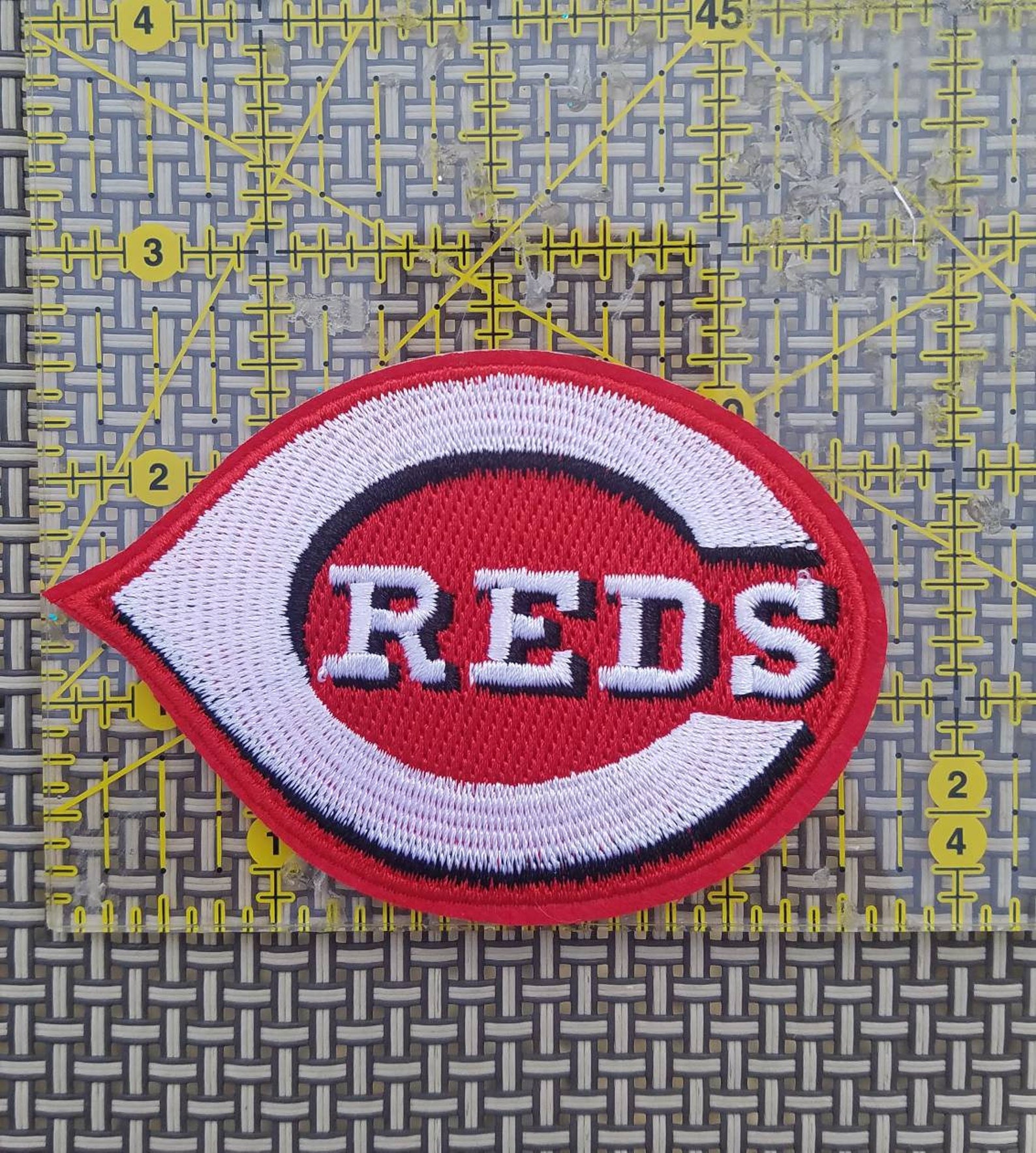 Cincinnati Reds Iron on Inspired Embroidery Patch | Etsy