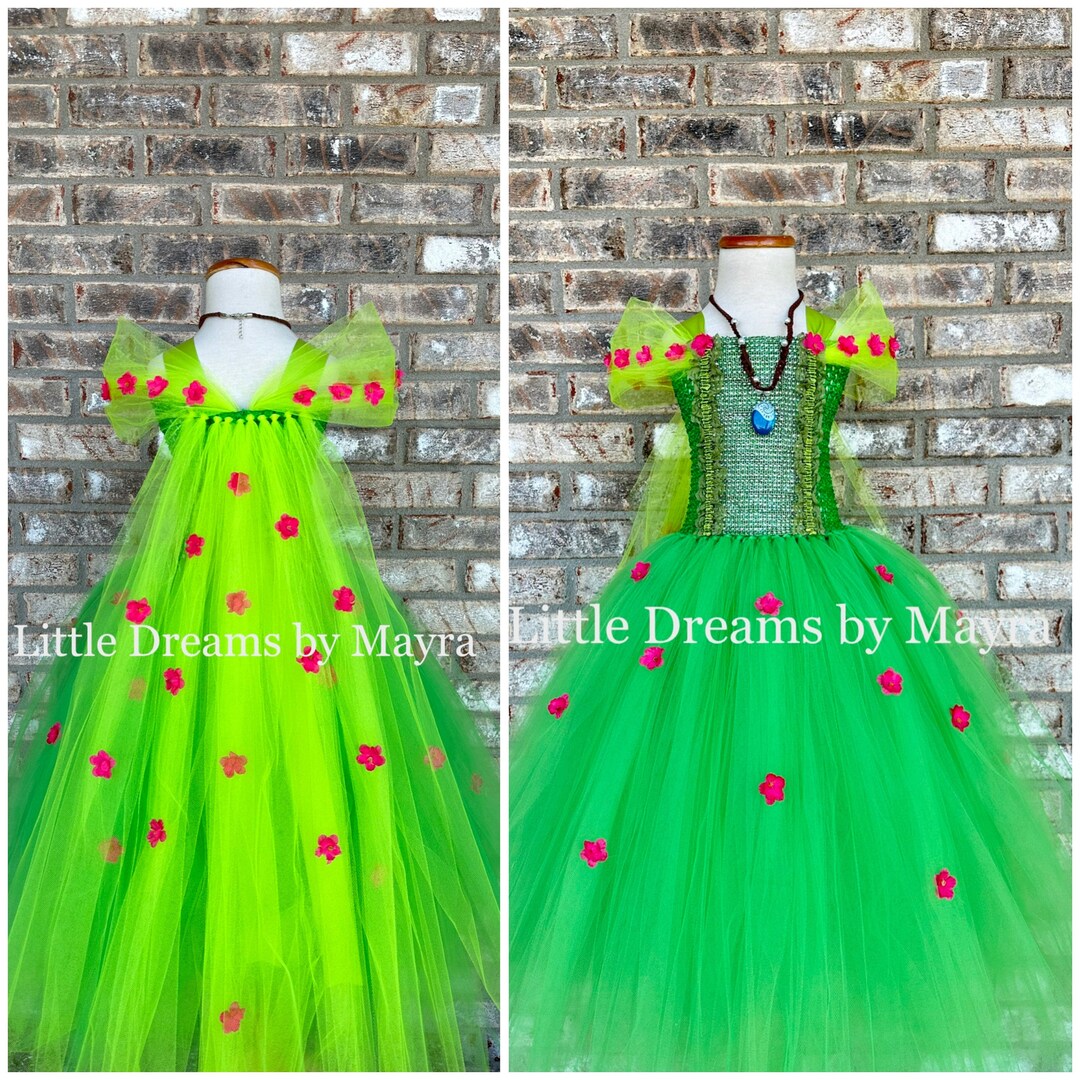 Te Fiti Inspired Costume, Tefiti Moana Inspired Tutu Dress, Princess ...
