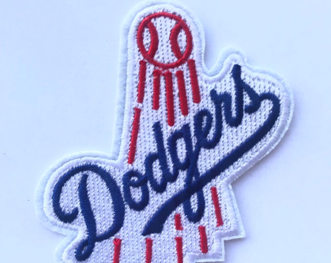 Los Angeles Dodgers Iron on Inspired Embroidery Patch - Etsy