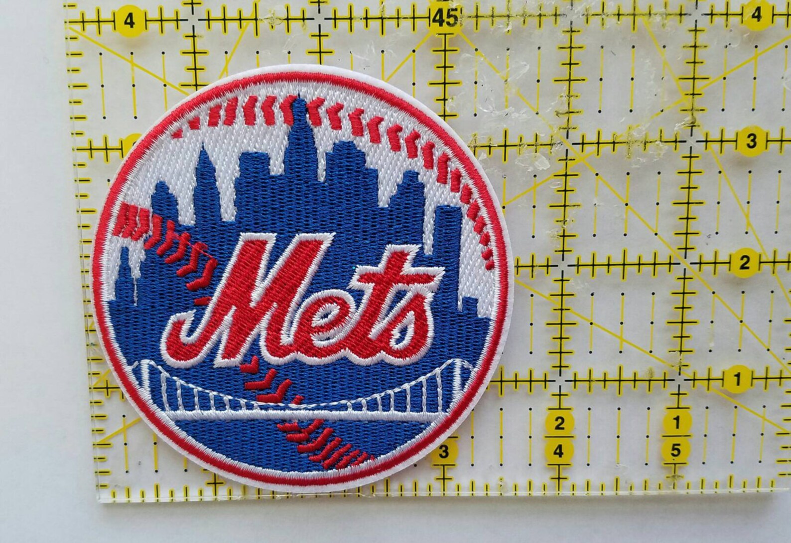 New York Mets Iron on Inspired Patch New York Mets Embroidery - Etsy