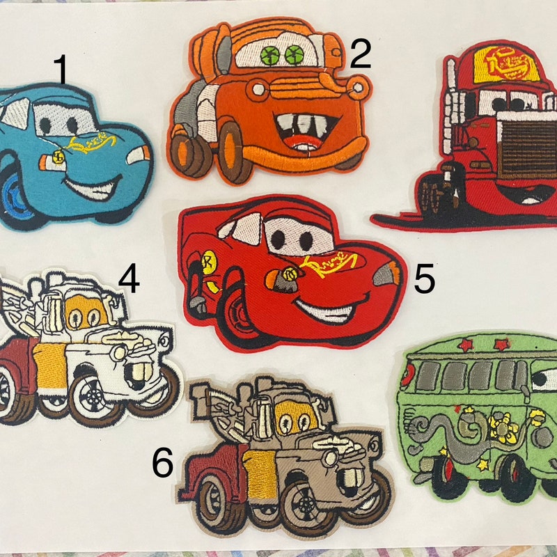 Cars Iron On - Etsy