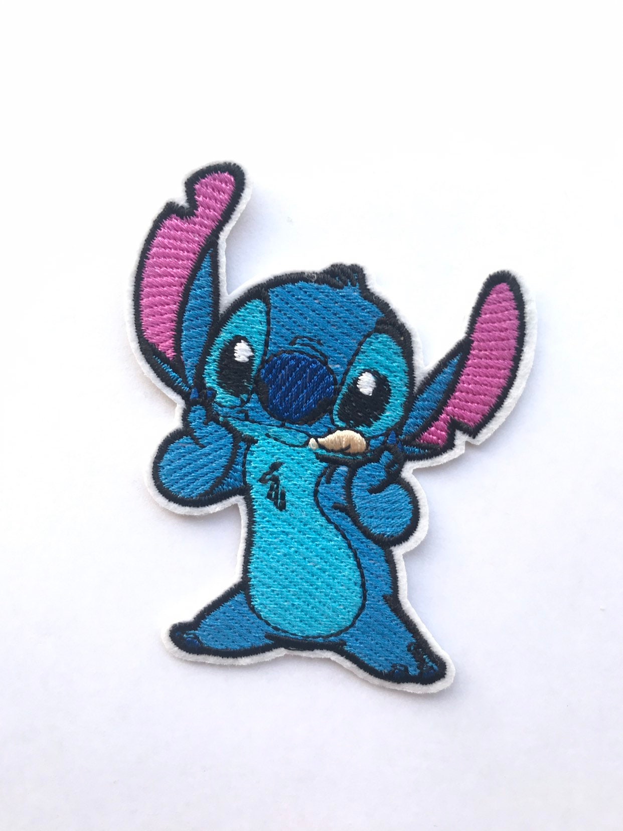 Stitch Iron on Inspired Embroidery Patch, Stitch Inspired Iron on Patch ...