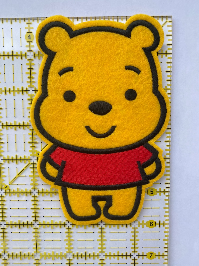 Winnie the pooh and friends inspired patch Eeyore large iron | Etsy