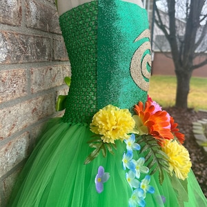 Te Fiti Inspired Costume, Tefiti Moana Inspired Tutu Dress, Princess ...