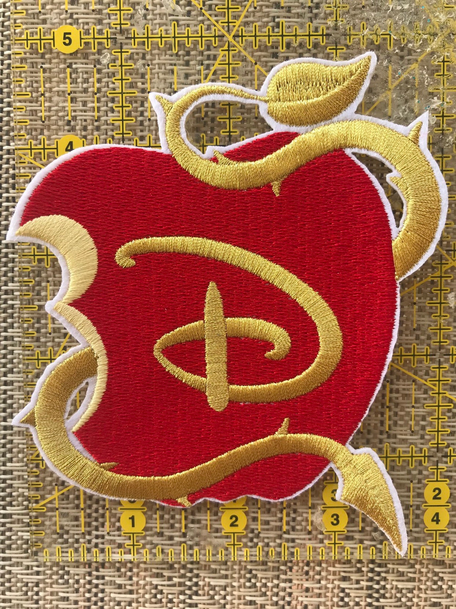 Descendants Iron on Inspired Patch Descendants Embroidery - Etsy