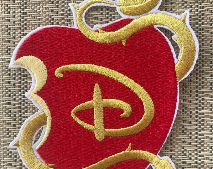 Descendants Iron on Inspired Patch, Descendants Embroidery Patch ...