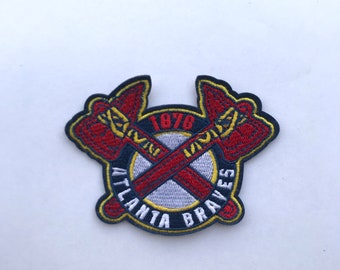 Atlanta Braves Embroidery - Etsy