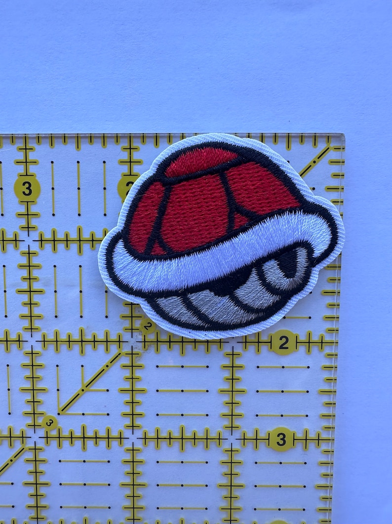 Mario Kart Inspired Iron on Patch, Super Mario Inspired Iron on Patch ...